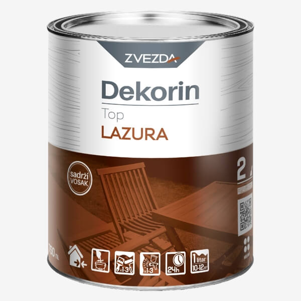 DEKORIN Top lazura | Zvezda
